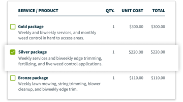 How to Make Itemized Quotes for Your Service Business