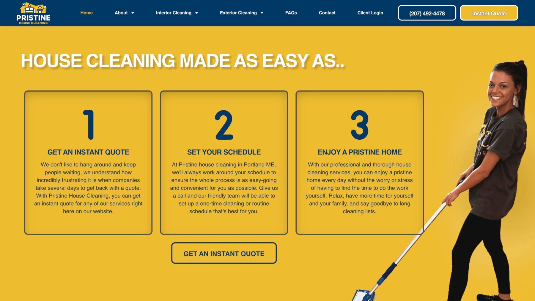 22+ Cleaning Website Examples You Should Be Following