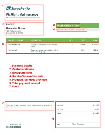 Free Maintenance Work Order Template | Edit & Download