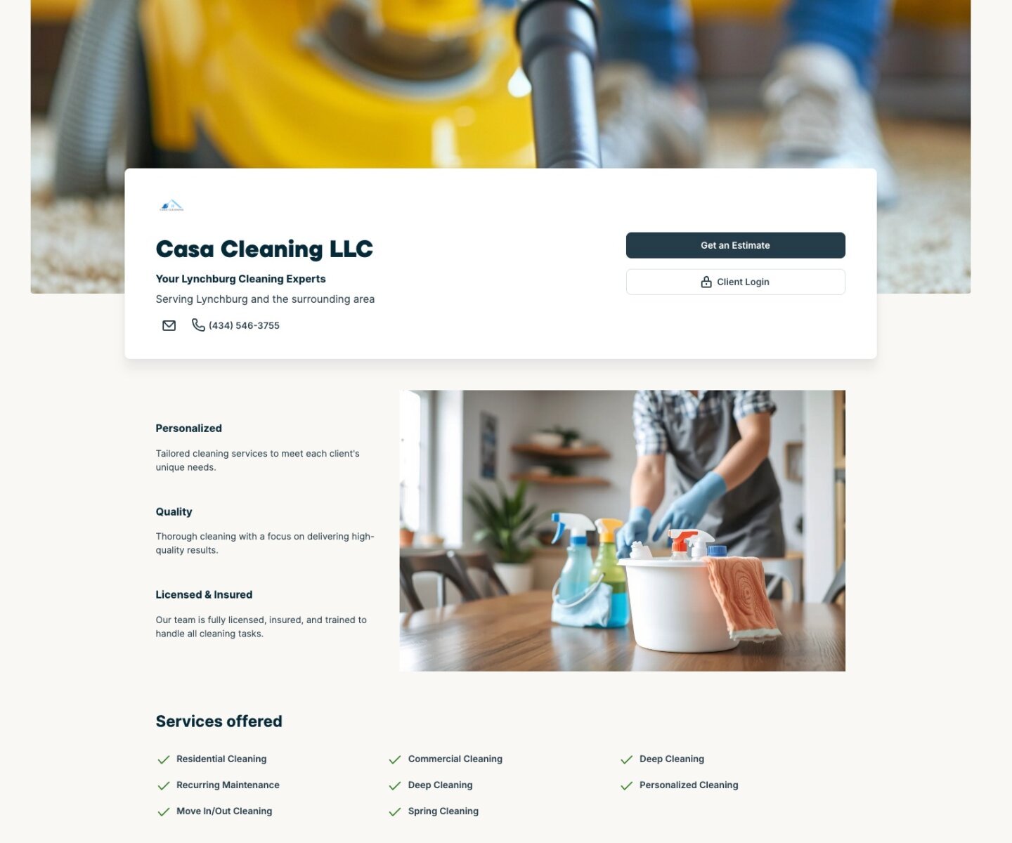 22+ Cleaning Website Examples You Should Be Following