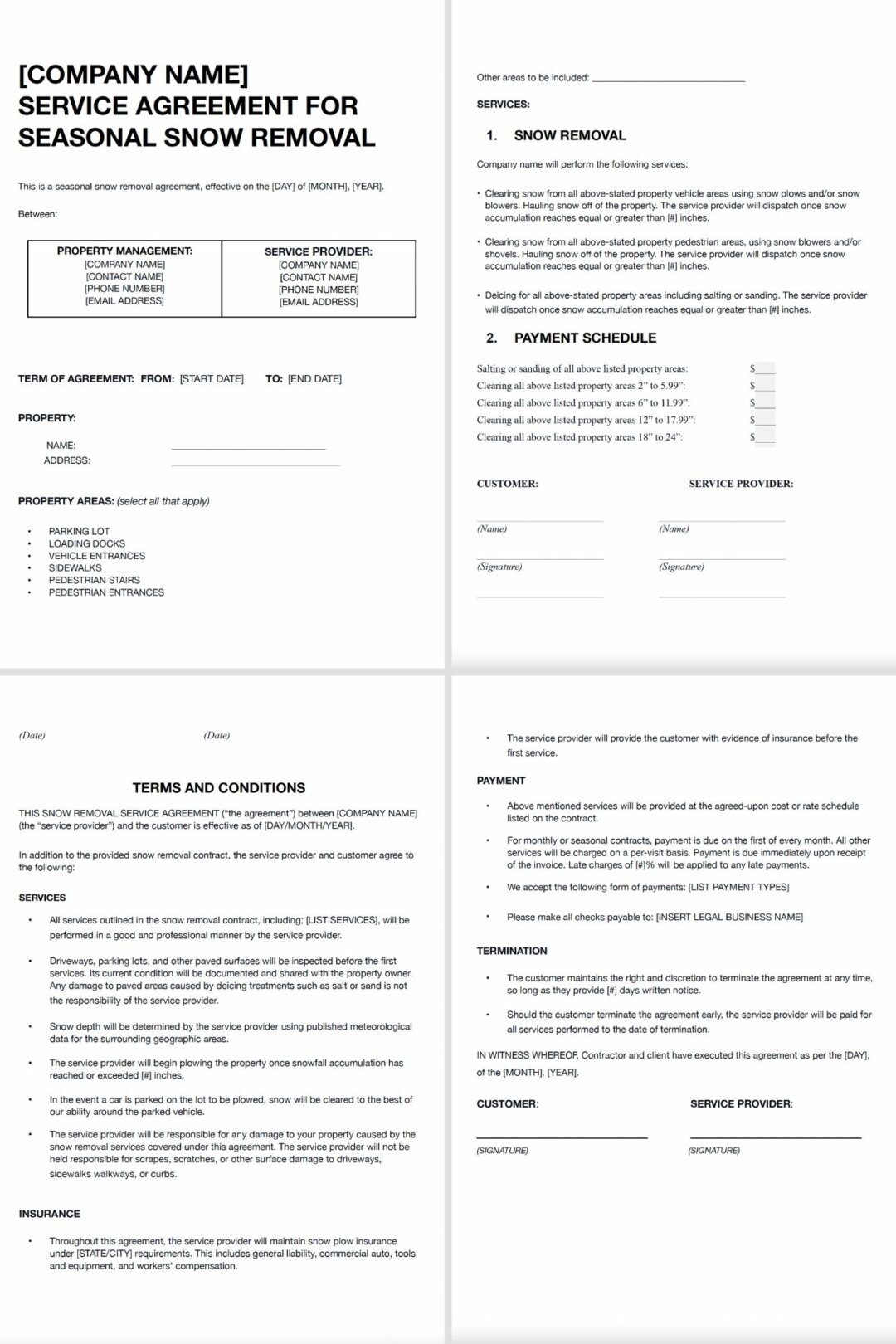 What Is a Service Agreement?