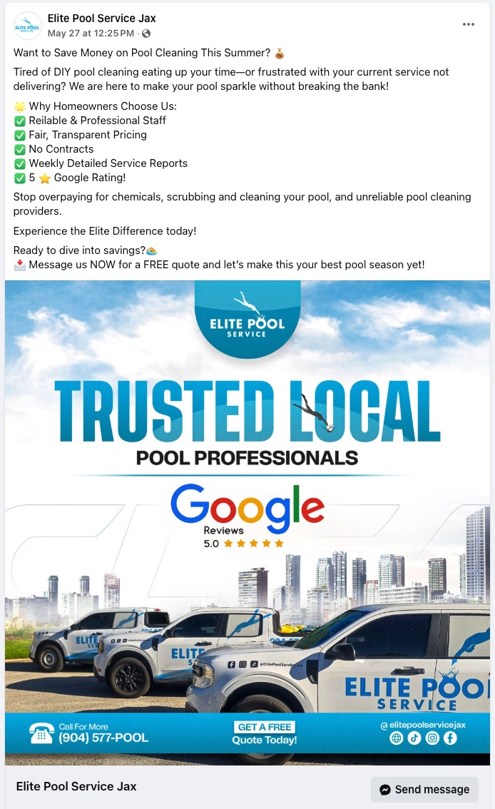 8 Pool Company Ads That Actually Bring in New Clients