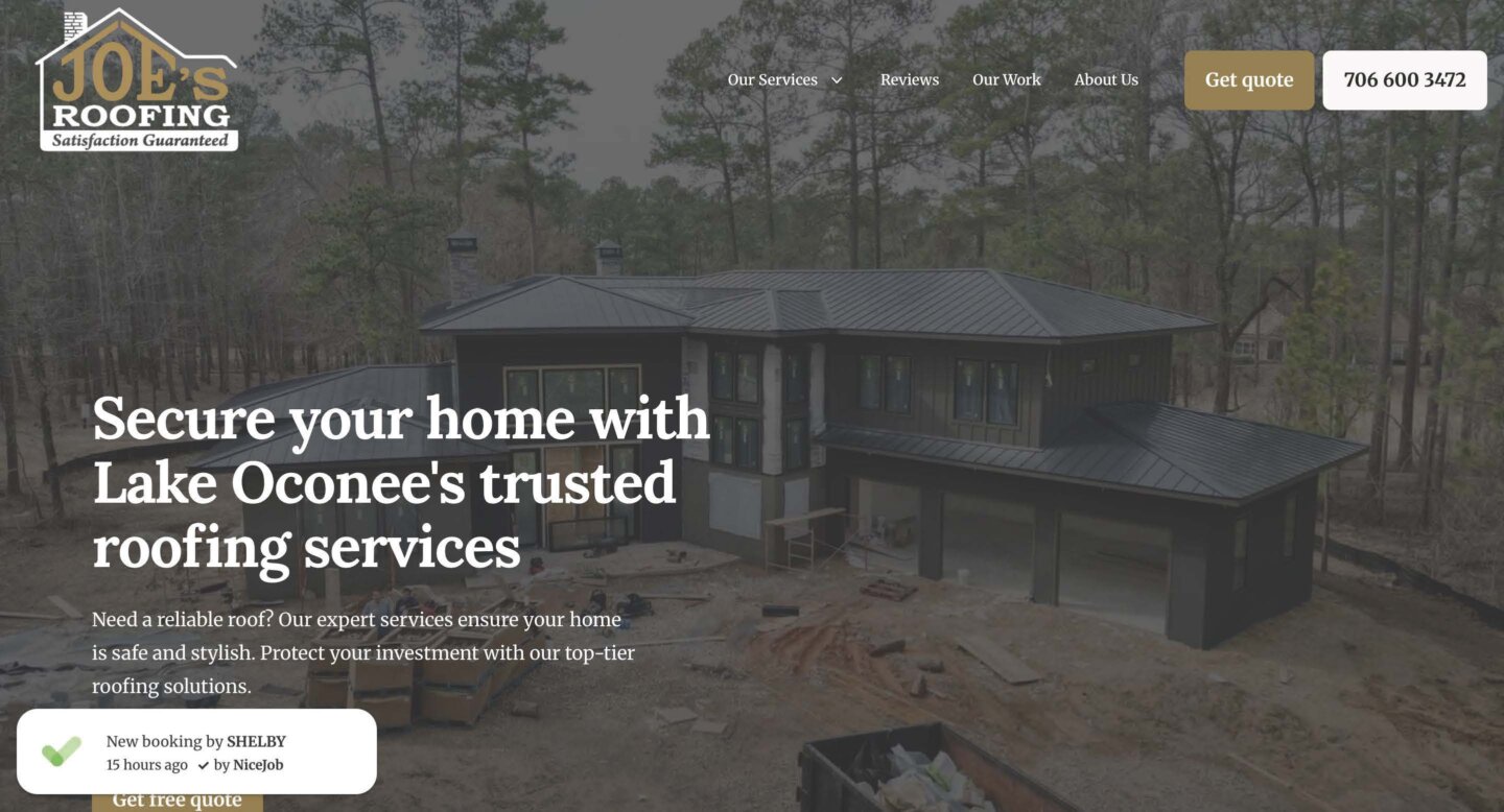 12 Roofing Website Design Examples You Should Be Copying