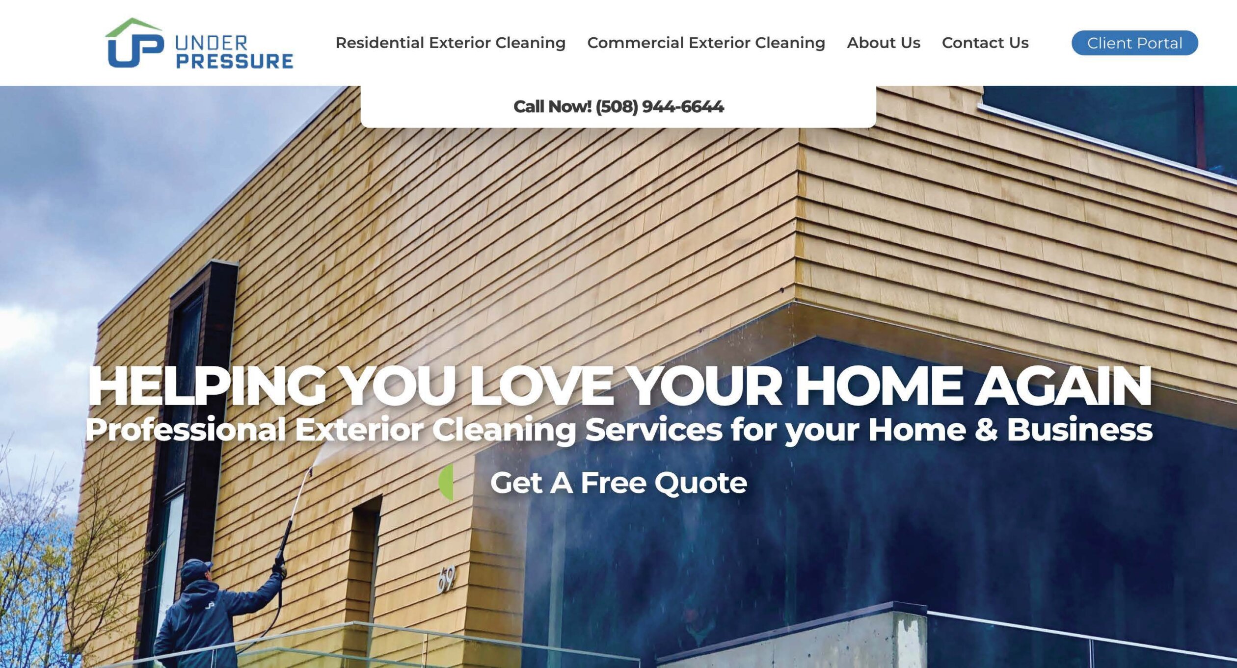 Pressure Washing Website Design: 13 Examples to Inspire You