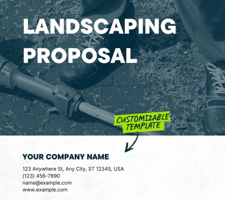 Free Landscaping Proposal Template - Download Now